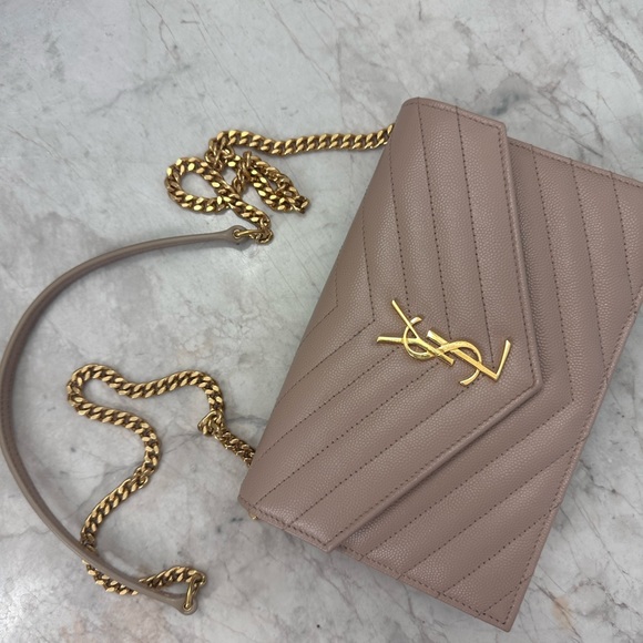 Yves Saint Laurent | Bags | Ysl Wallet On Chain | Poshmark